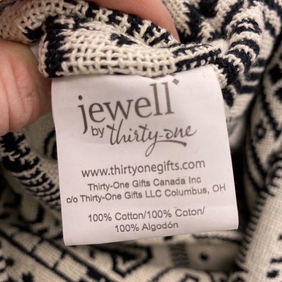 Thirty one- Jewell | Bags | Thirty One Rio Weave Reversible Utility ...